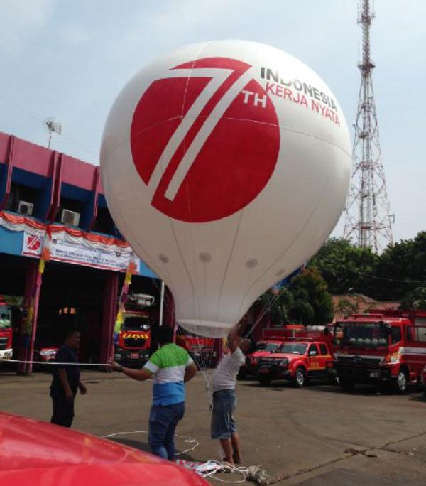 Balon Promosi Udara / Balon Iklan - Dunia Balon Promosi